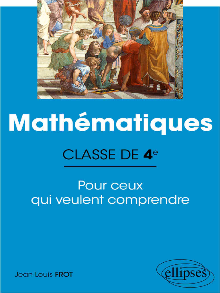 Ellipses Mathematiques Classe de 4eme | PDF