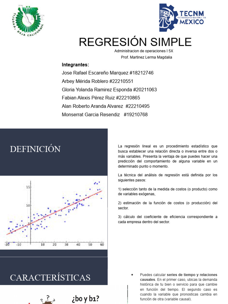 Regresion Simple | Descargar gratis PDF | Análisis de regresión ...