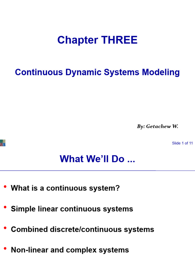 Chapter 3 - Continuous Dynamic Systems Modeling | PDF | Conceptual ... Chapter 3 - Continuous Dynamic Systems Modeling | PDF | Conceptual ...