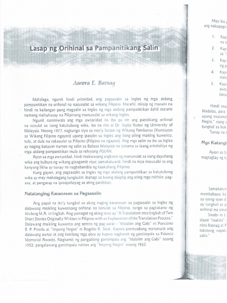 FIL108 PROJECT Journal Article Reading Material | PDF