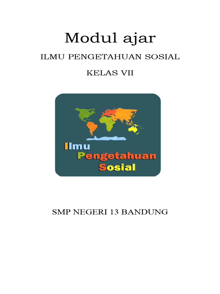 Modul Ajar Kelas VII 2 | PDF