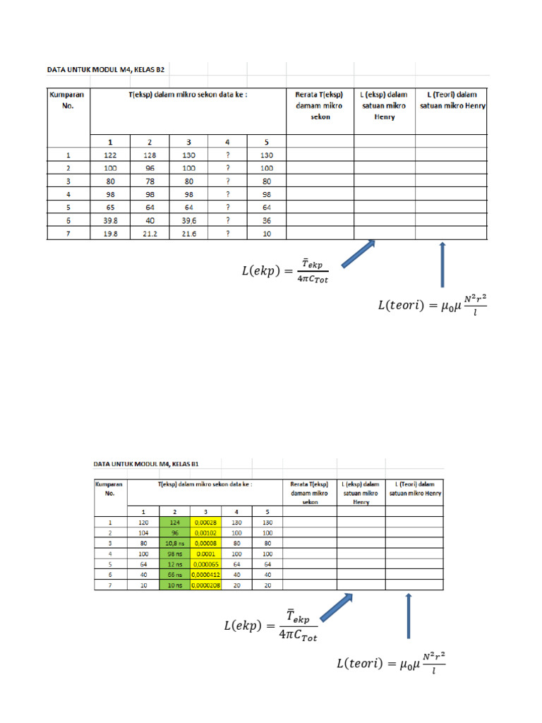 Contoh Kompilasi Data | PDF