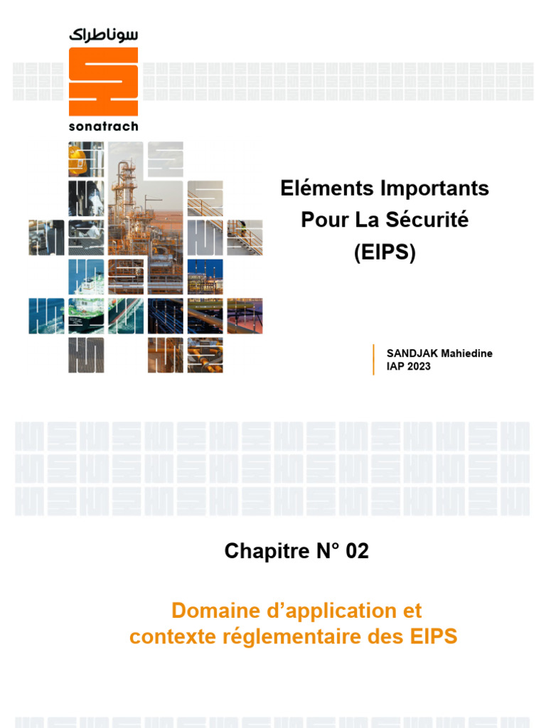 Chapitre N°2 Elémént Important Pour La Sécurité EIPS V3 | PDF