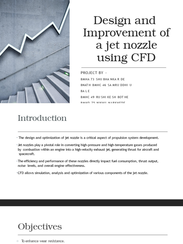 Design and Improvement of A Jet Nozzle Using CFD | PDF | Jet Engine | Nozzle