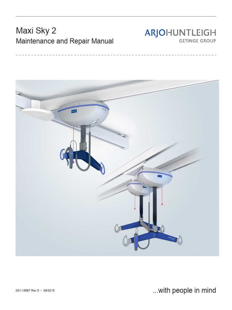 Arjo Maxi Sky 2 Maintenance and Repair Manual | PDF | Elevator ...