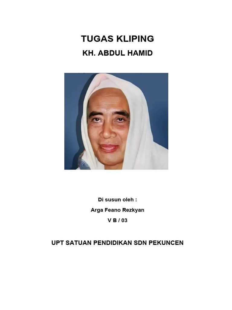 KH Abdul Hamid Pasuruan | PDF