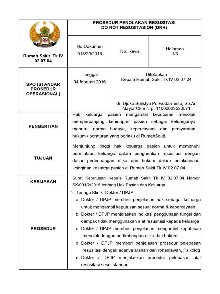Sop DNR | PDF | Sains & Matematika