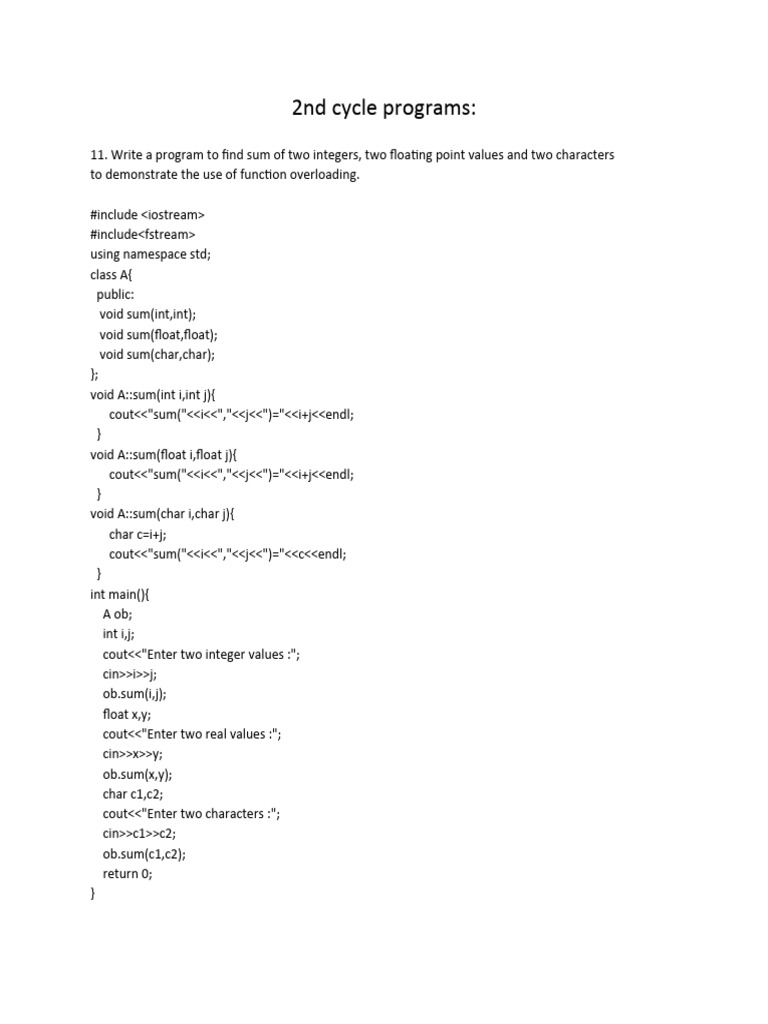 Programming | PDF | Namespace | Programming Paradigms Programming | PDF | Namespace | Programming Paradigms