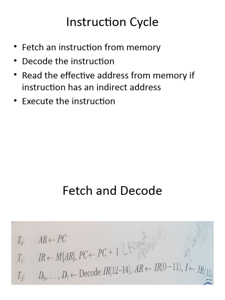 Flowchart For Instruction Cycle | PDF Flowchart For Instruction Cycle | PDF