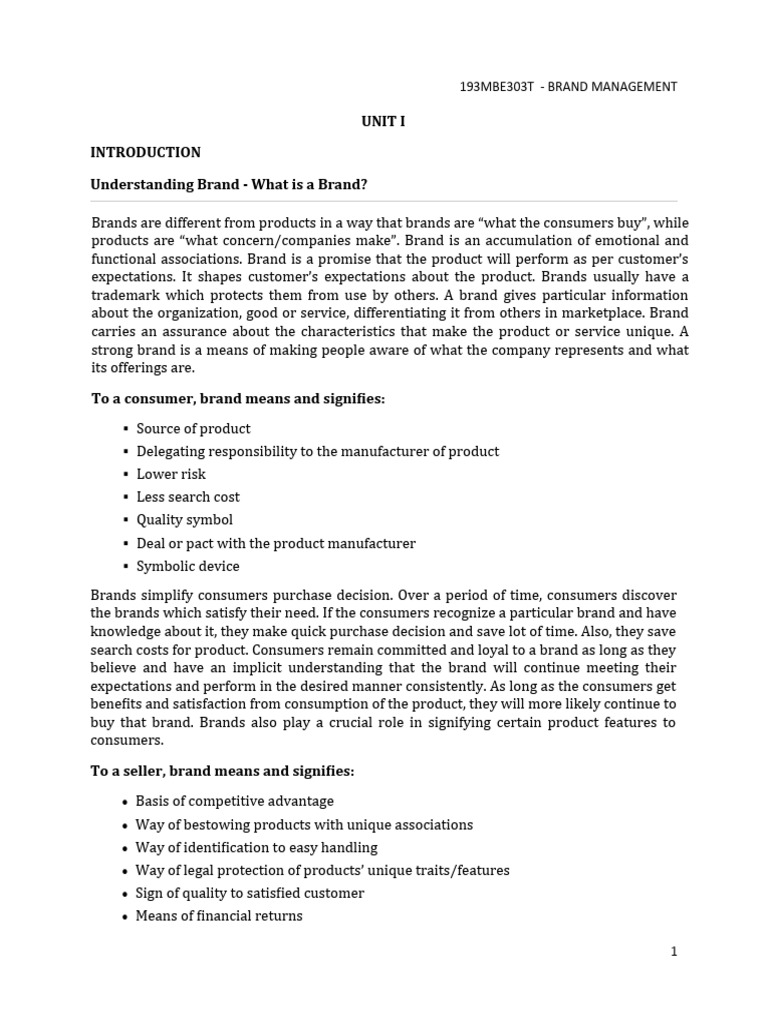 Bm Notes 1 To 5 Pdf Brand Private Label