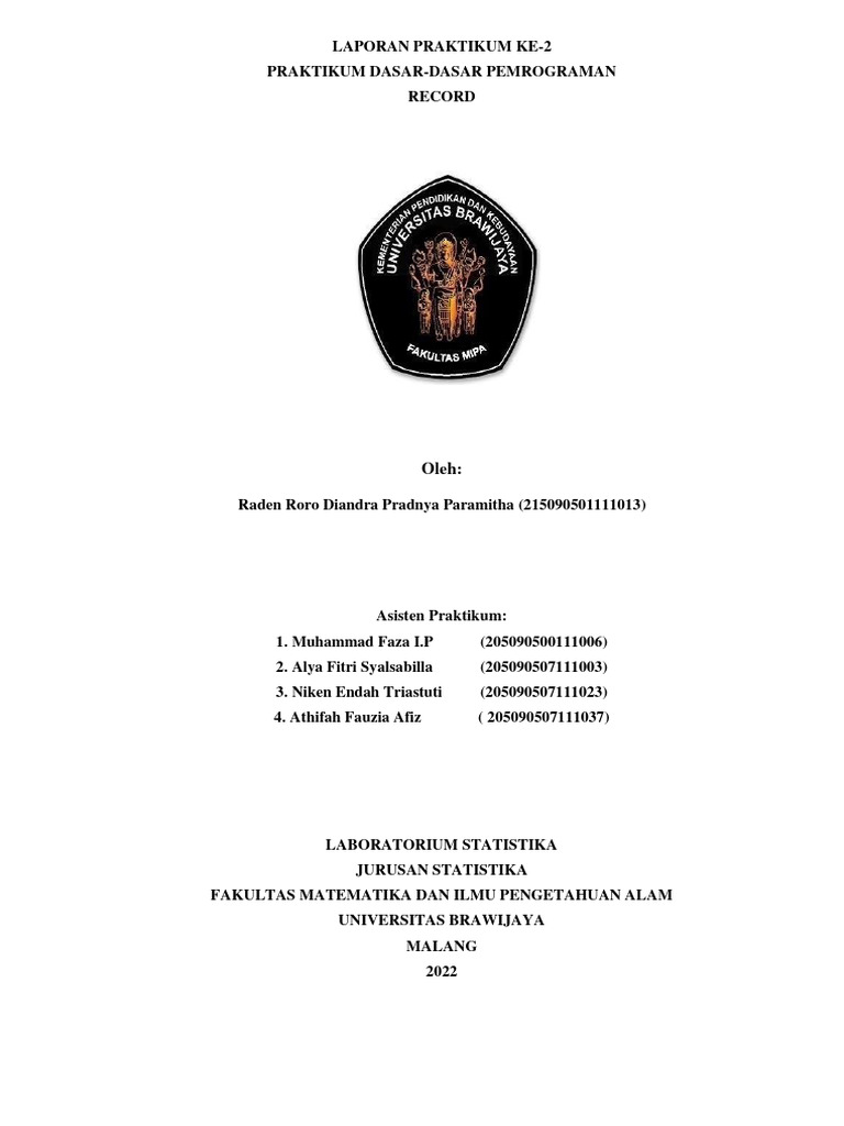 11 - Raden Roro Diandra Pradnya Paramitha - Laprak2 | PDF