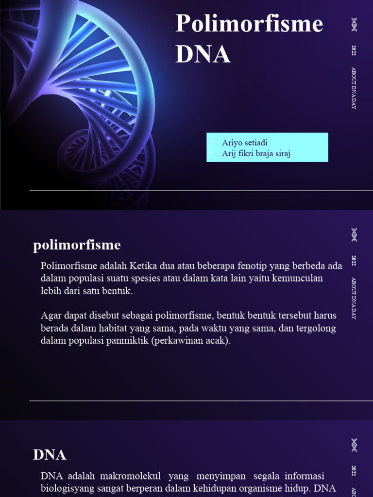 Polimorfisme DNA | PDF