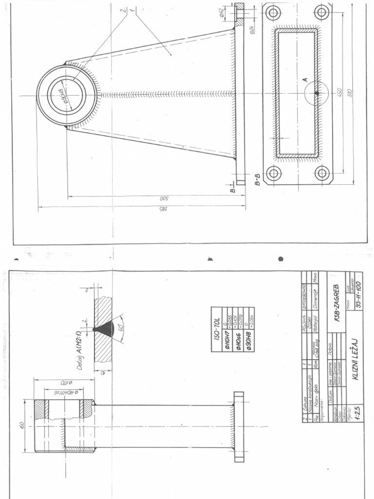 STEZNI - Crtezi Na A3 | PDF