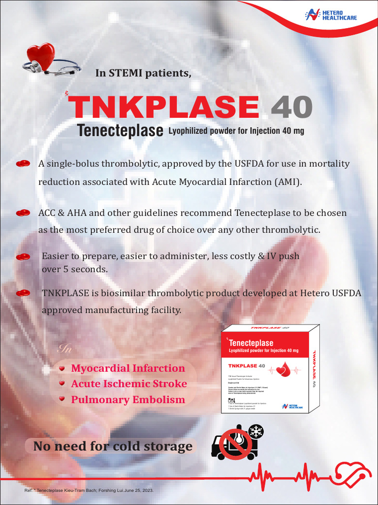 Tnkhetp LBL | PDF | Injection (Medicine) | Myocardial Infarction