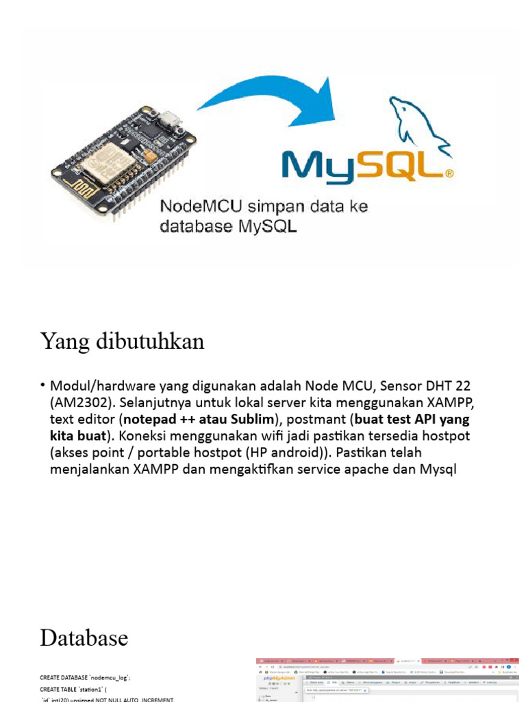 NodeMCU PHP | PDF | Wi Fi | Computer Programming