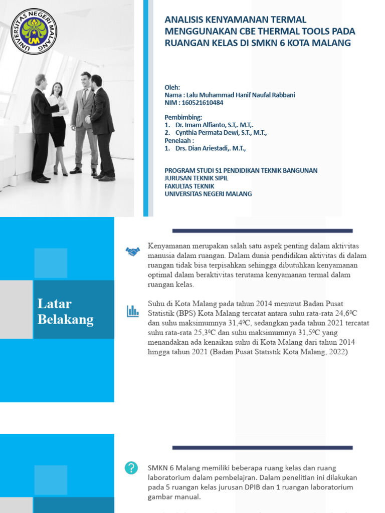 Template PPT Skripsi Aesthetic 6 | PDF