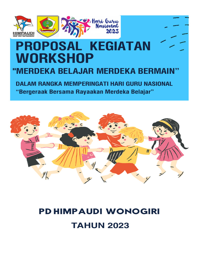 PROPOSAL KEGIATAN WORKSHOP HARI GURU 24 Nop | PDF | Private Sector | Business
