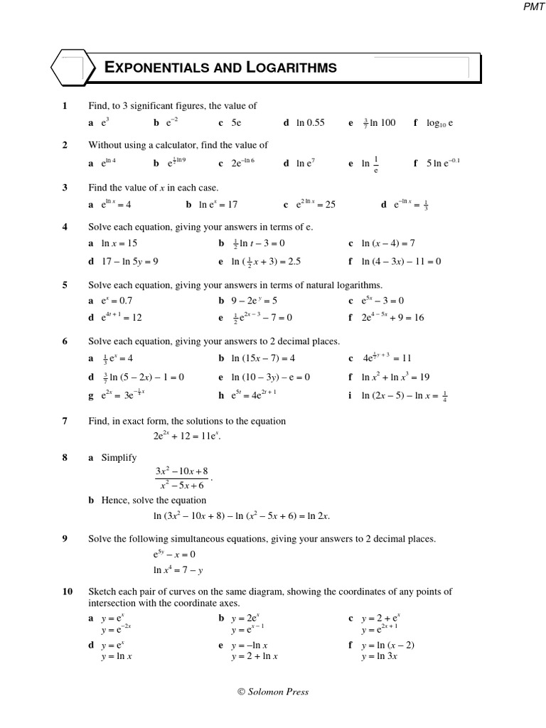 Xponentials and Ogarithms | PDF | Complex Analysis | Mathematical Objects