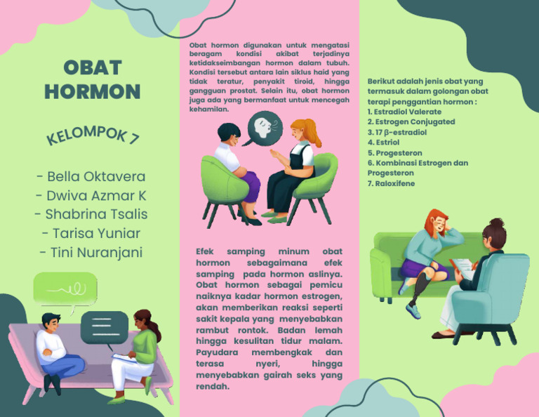 Leaflet Obat Hormon | PDF | Kesehatan Holistik