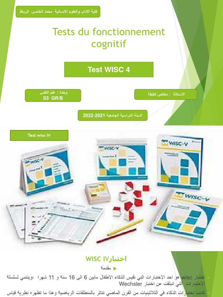 5 6 Test Wisc | PDF
