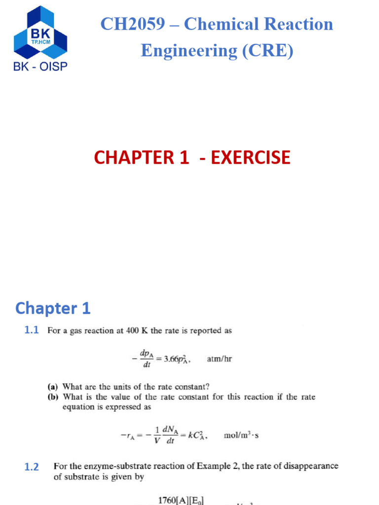 Chapter 1 - Exercise | PDF