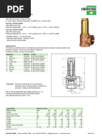 Herose Safety Valve 06388 Specifications | PDF | Valve | Mechanical ...