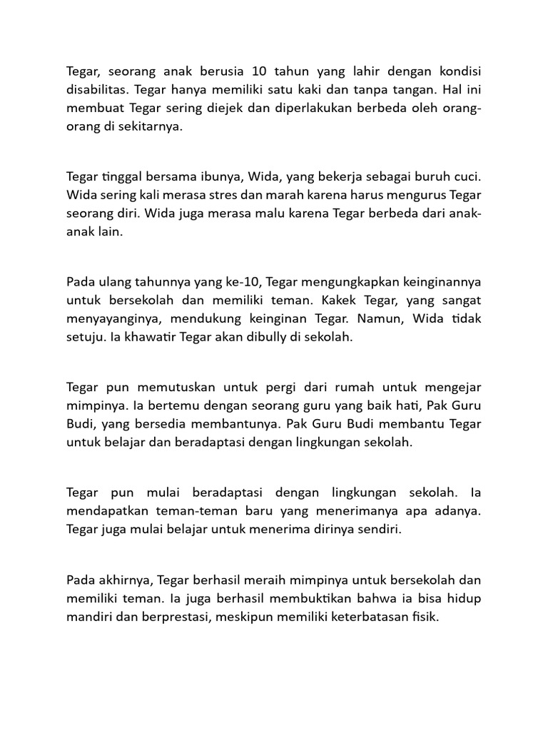 Tegar | PDF | Pengembangan Diri | Kesehatan Holistik
