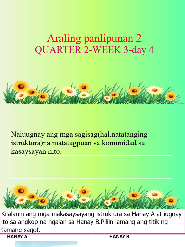Ap-Q2-Wk 3-Day 4 | PDF