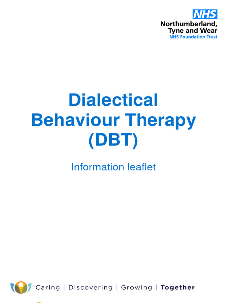 DBT LP 2 | PDF | Dialectical Behavior Therapy | Psychotherapy