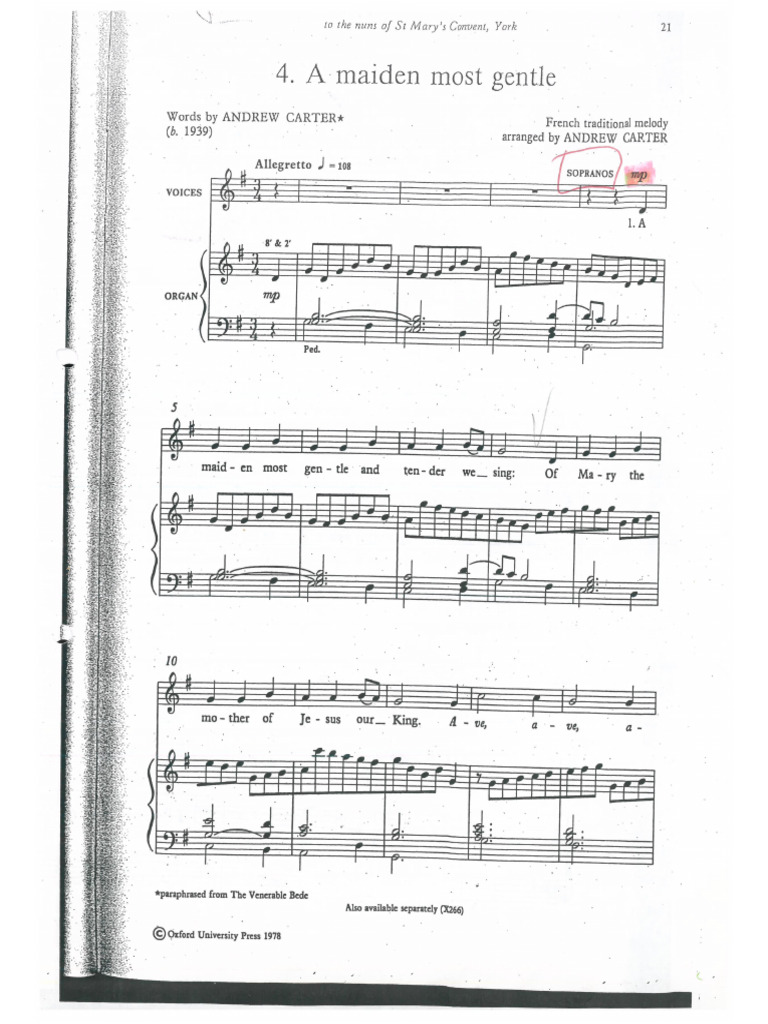 A Maiden Most Gentle | PDF