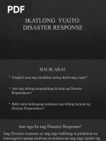 Tagalog DISASTER PREPAREDNESS ALL HAZARD | PDF