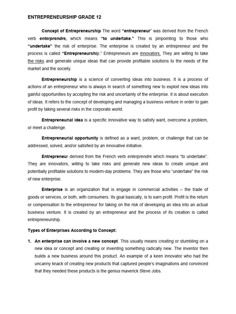 Entrepreneurship | PDF | Entrepreneurship | Economies Entrepreneurship | PDF | Entrepreneurship | Economies