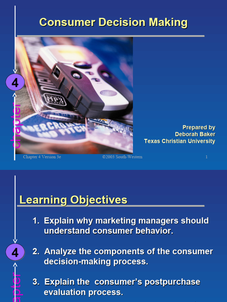 Consumer Decision Making | PDF | Behavior | Consumer Behaviour