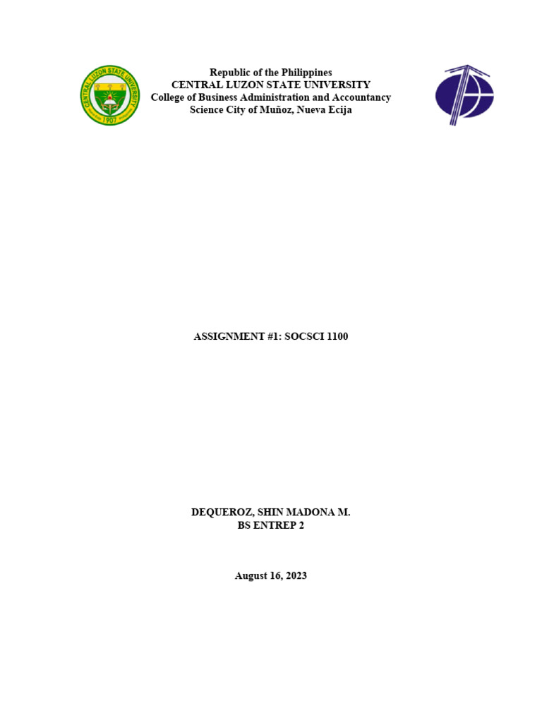 SOCSCI Assign1 | PDF | Karl Popper | Science