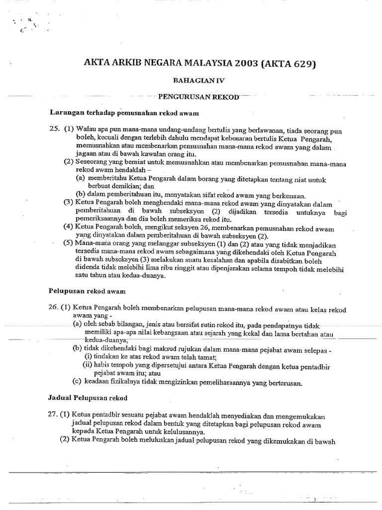 10-11 - Akta ARKIB Negara | PDF