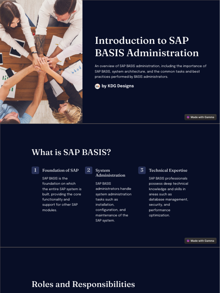 Introduction To SAP BASIS Administration | PDF | Computer Security | Security