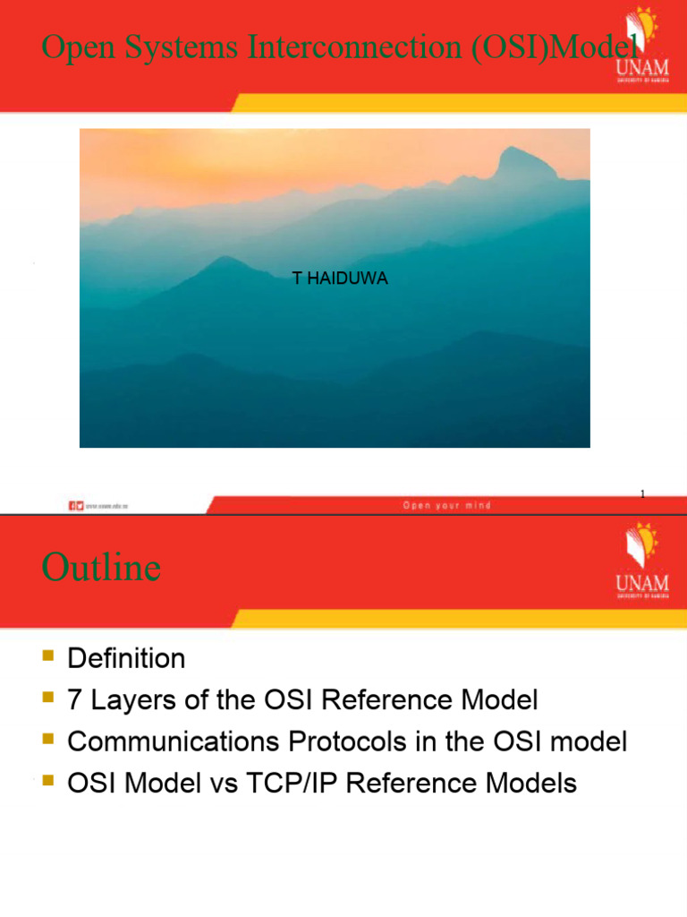OSI Model | PDF | Osi Model | Internet Protocol Suite