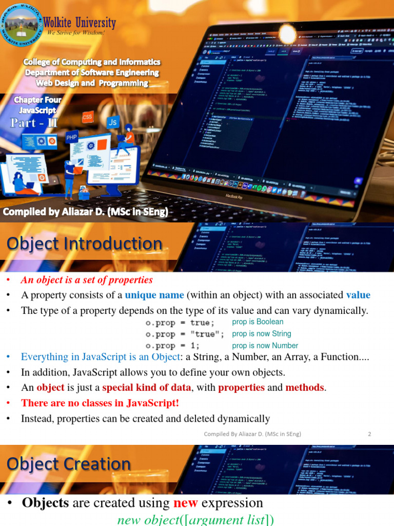 Web CH 4 JavaScript II | Download Free PDF | Document Object Model | Html