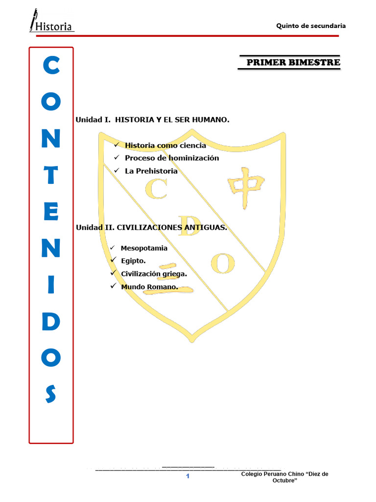 23 Historia s5 Cuadernillo Ib | PDF | Homo | Metalurgia