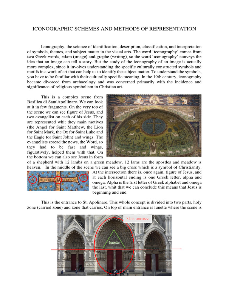 Iconographic Schemes and Methods of Representation | PDF | Philosophy ...