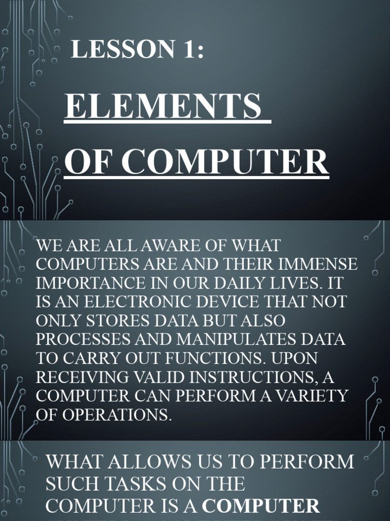 LESSON 1 q2 | Download Free PDF | Computer Monitor | Input/Output