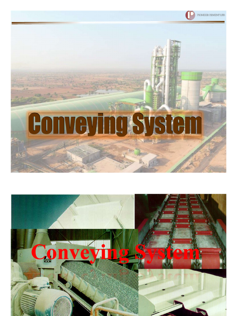0029-Basic Conveying System | PDF | Belt (Mechanical) | Elevator