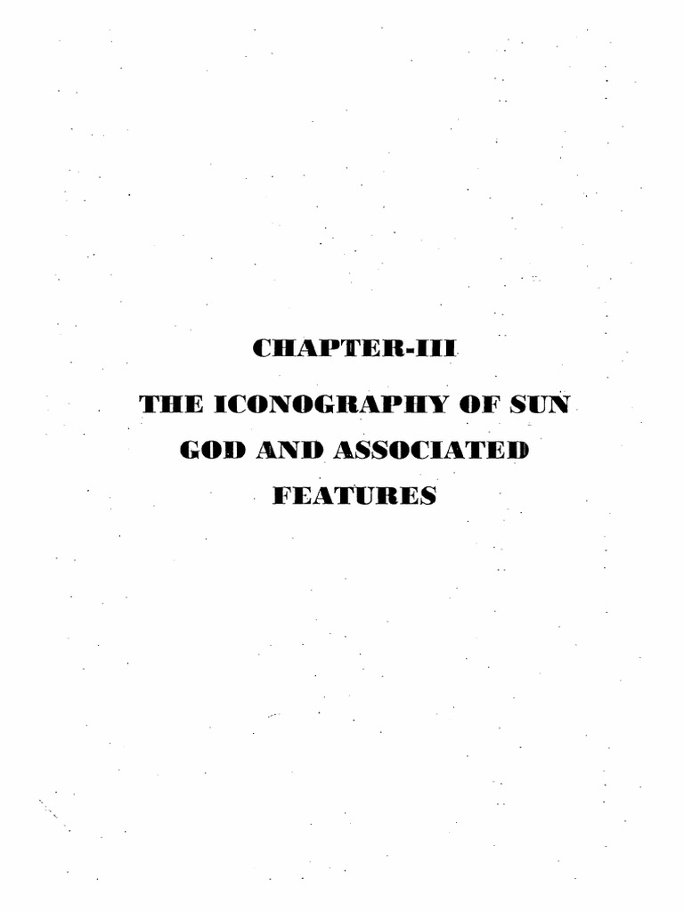 Surya Iconography | PDF | Hindu Mythology | Indian Religions