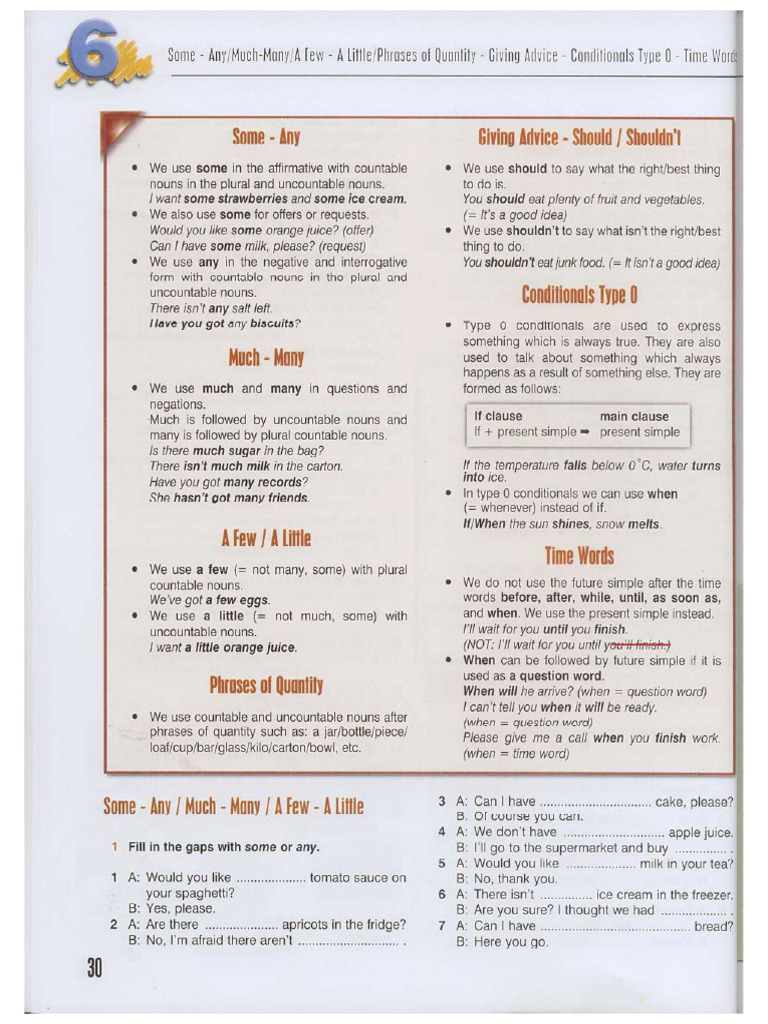 Unit 6 Grammar | PDF