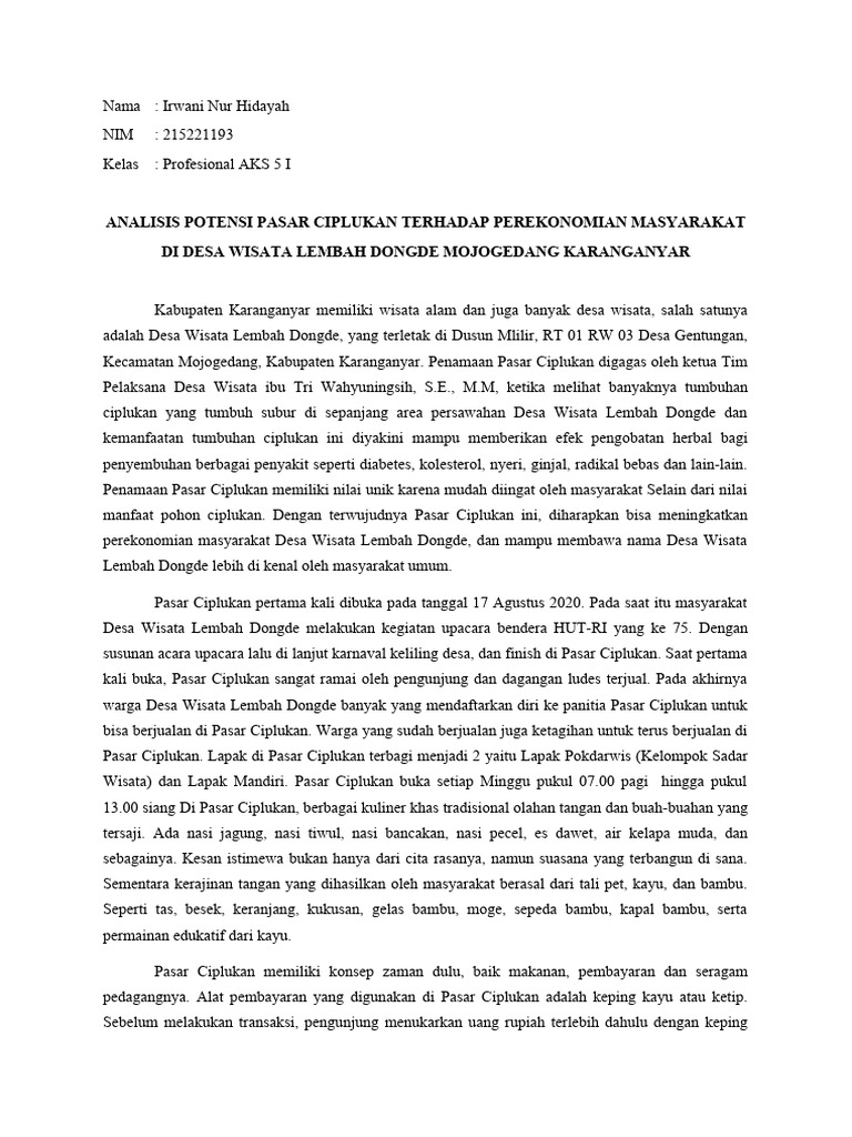 Tugas M. Kualitatif | PDF