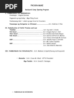 Yell and Song BSP | PDF