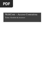 Guía Admin Contrata Quioo | PDF | Outsourcing | Gestión de registros