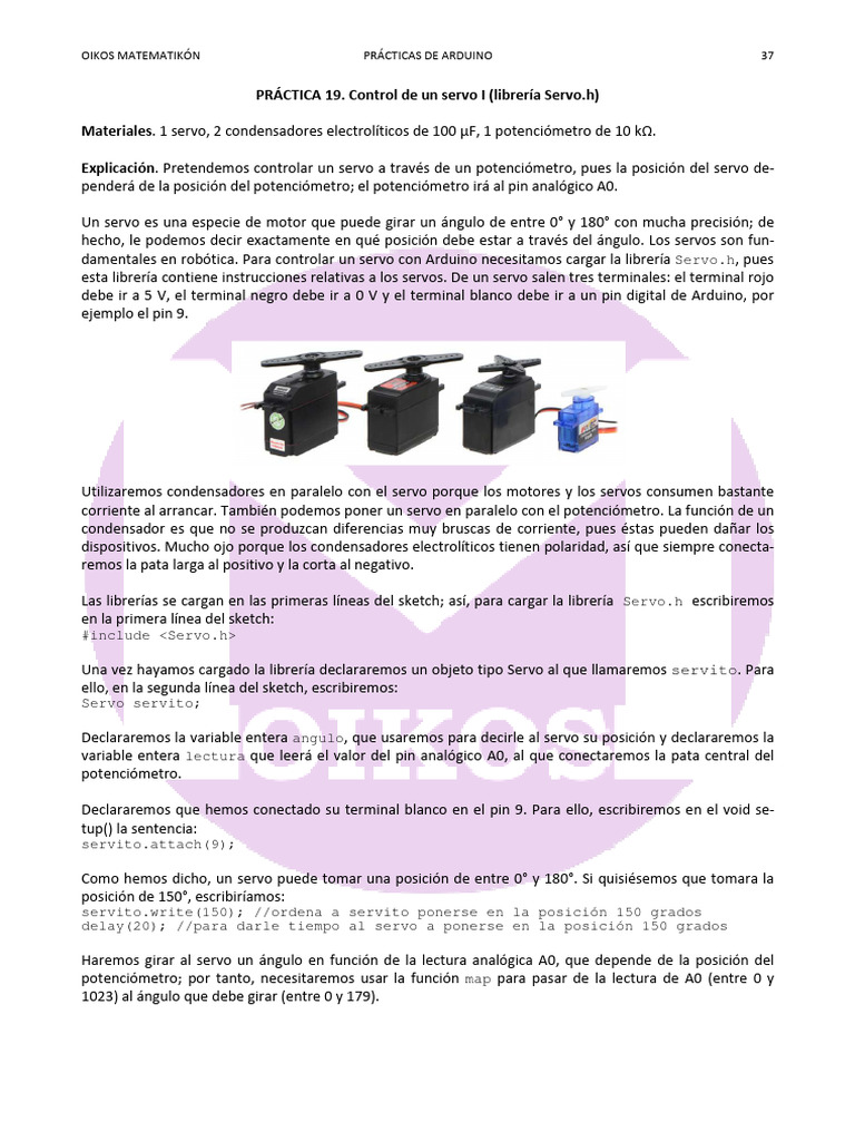 Prácticas Arduino 20 37 58 | PDF | Arduino | Condensador