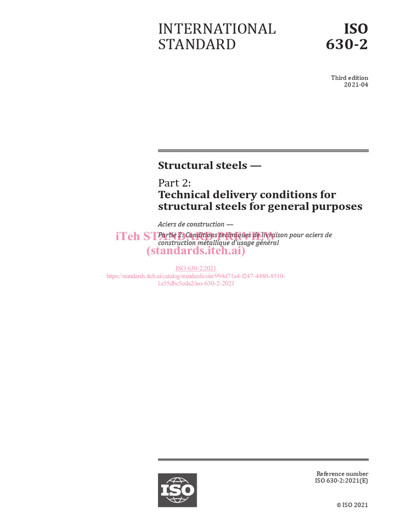 ISO-630-2-2021 | PDF | International Organization For Standardization | Physical Sciences