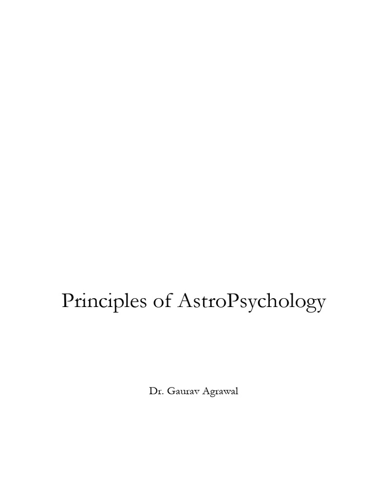 Astro Psychology Formatted - A4 | PDF | Planets In Astrology | Astrology